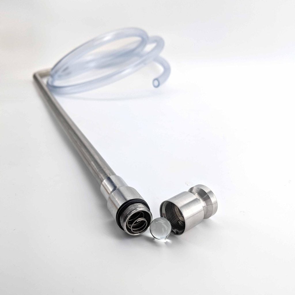 Stainless Siphon with 1.5m Heavy Duty Silicone Tube