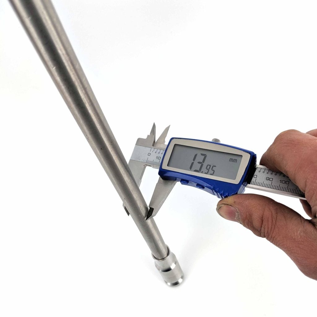 Stainless Siphon with 1.5m Heavy Duty Silicone Tube