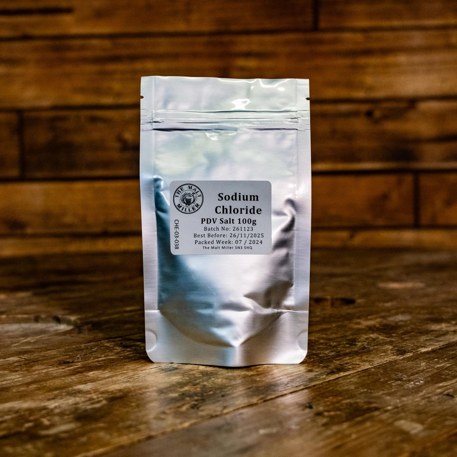 PDV Salt 100g - High-Quality Sodium Chloride for Brewing