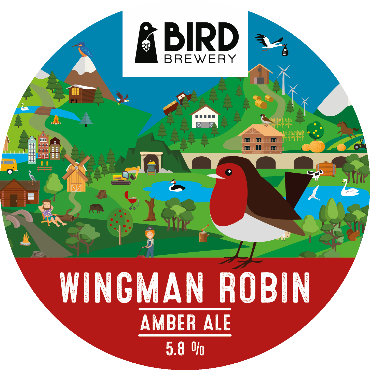 Wingman Robin Amber Ale Brewpack - MiniBrew | The Malt Miller