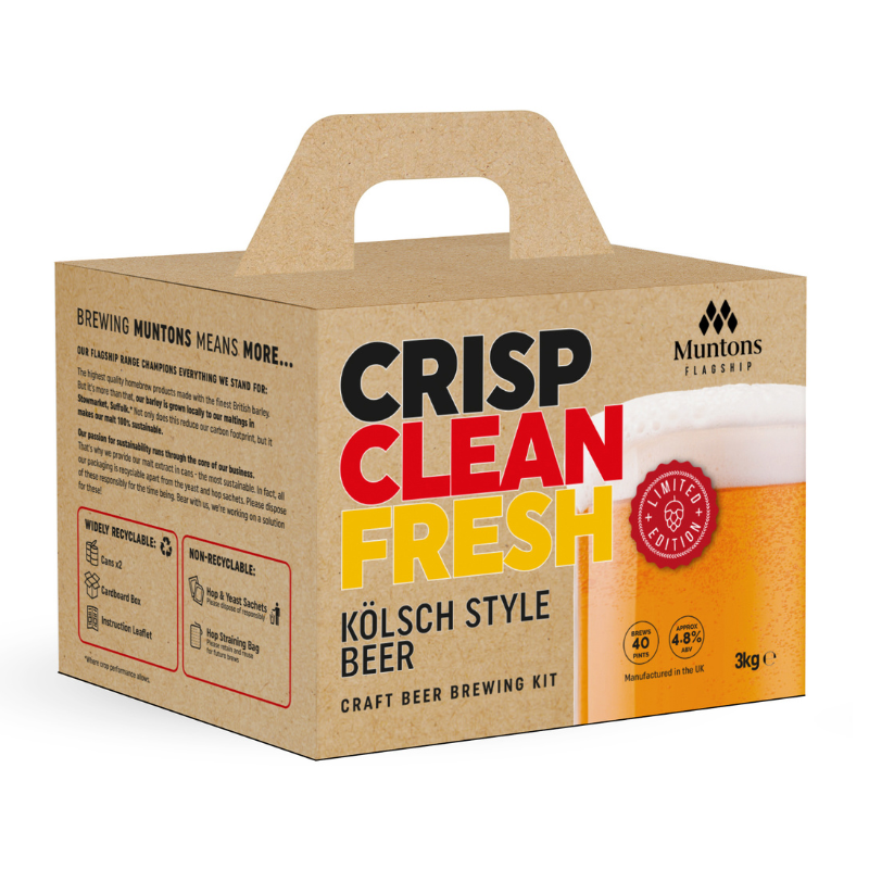 Muntons Flagship Kölsch Beer Kit - Brew Authentic German Ale