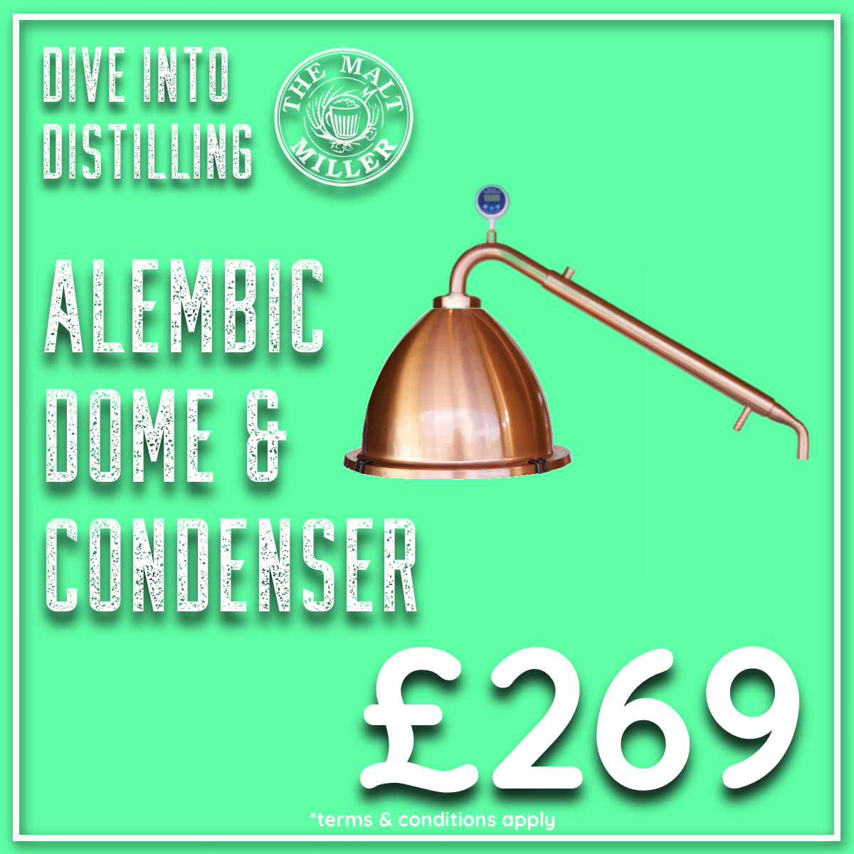 Still Spirits Alembic Dome & Condenser - The Malt Miller