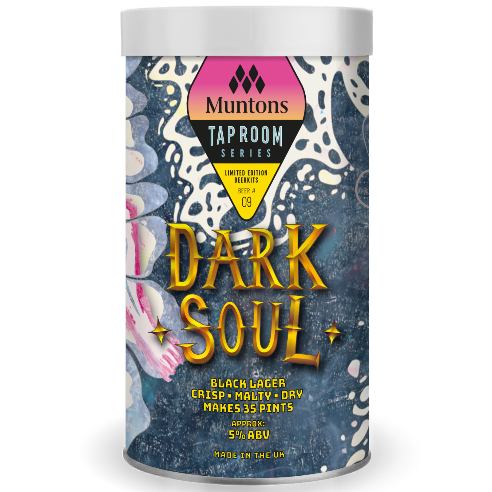 Muntons Tap Room Dark Soul Black Lager - Craft Beer Online