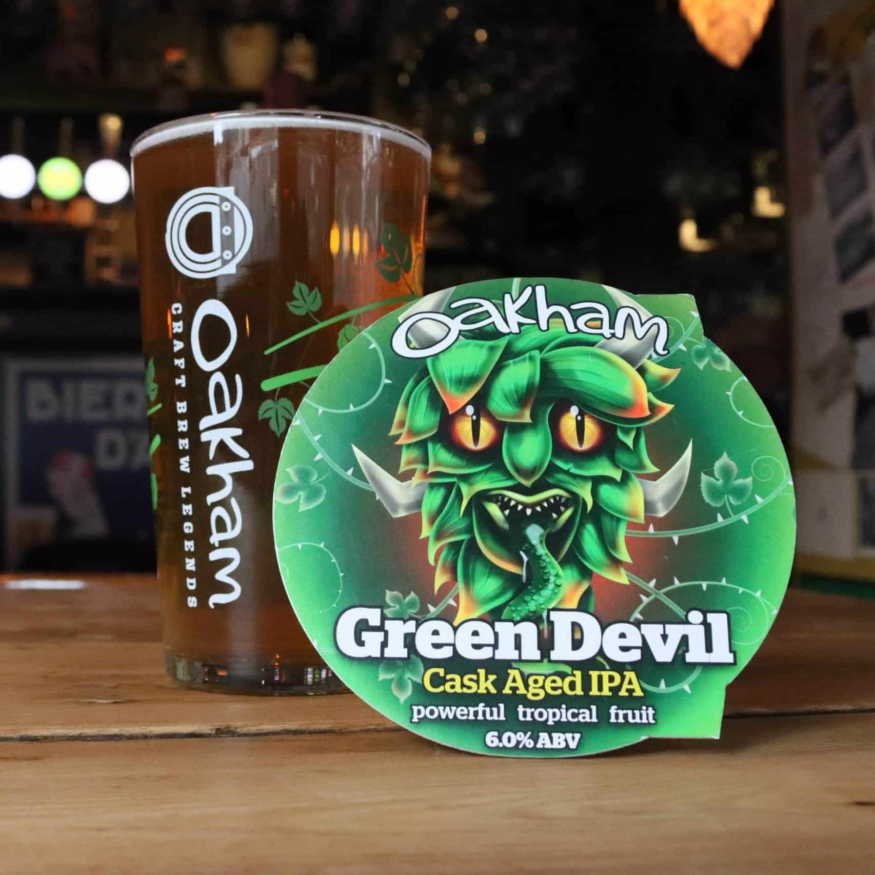 Oakham Green Devil IPA - Bold & Hoppy Craft Beer | The Malt Miller