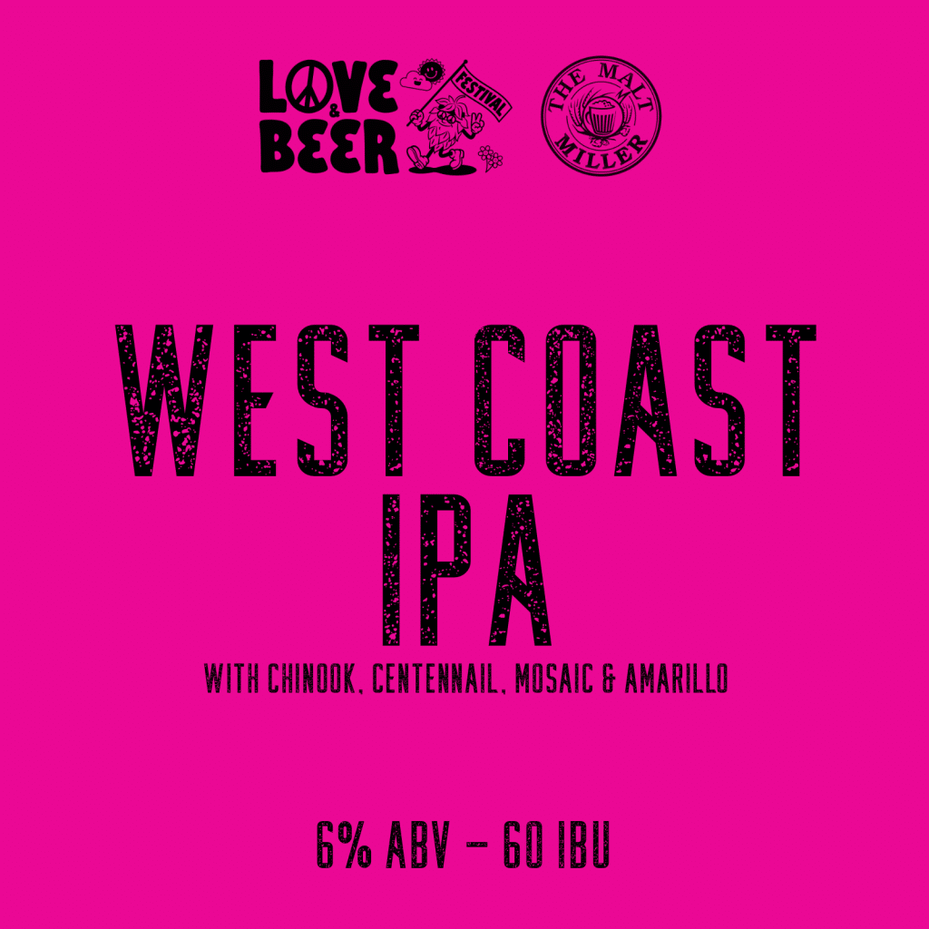 Love Beer West Coast IPA All-Grain Recipe Kit - Brew Your Own IPA