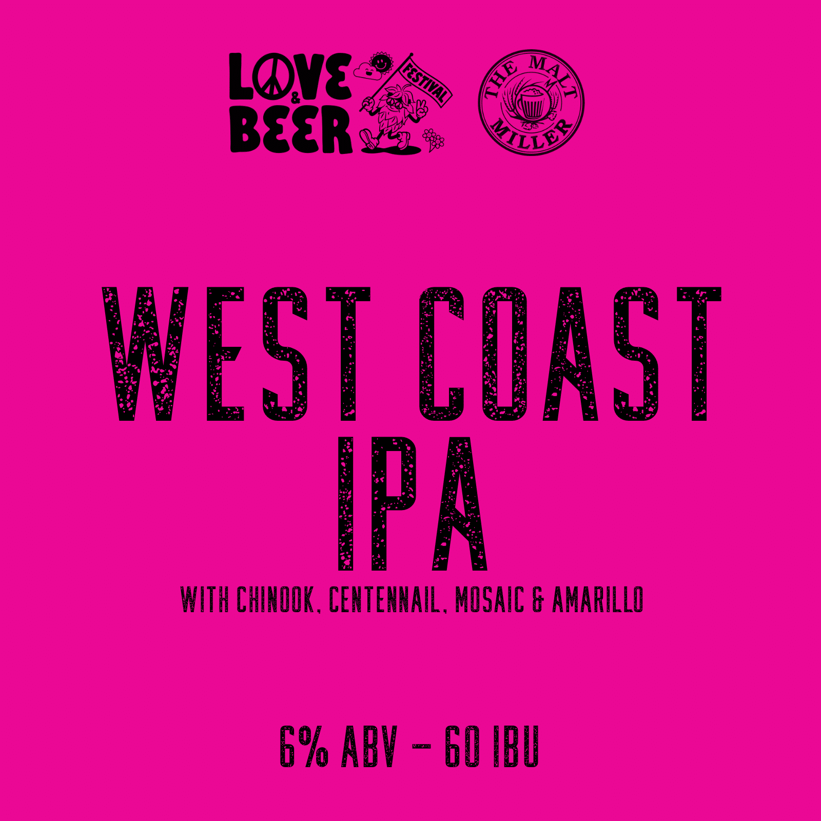 Love Beer West Coast IPA All-Grain Recipe Kit - Brew Your Own IPA