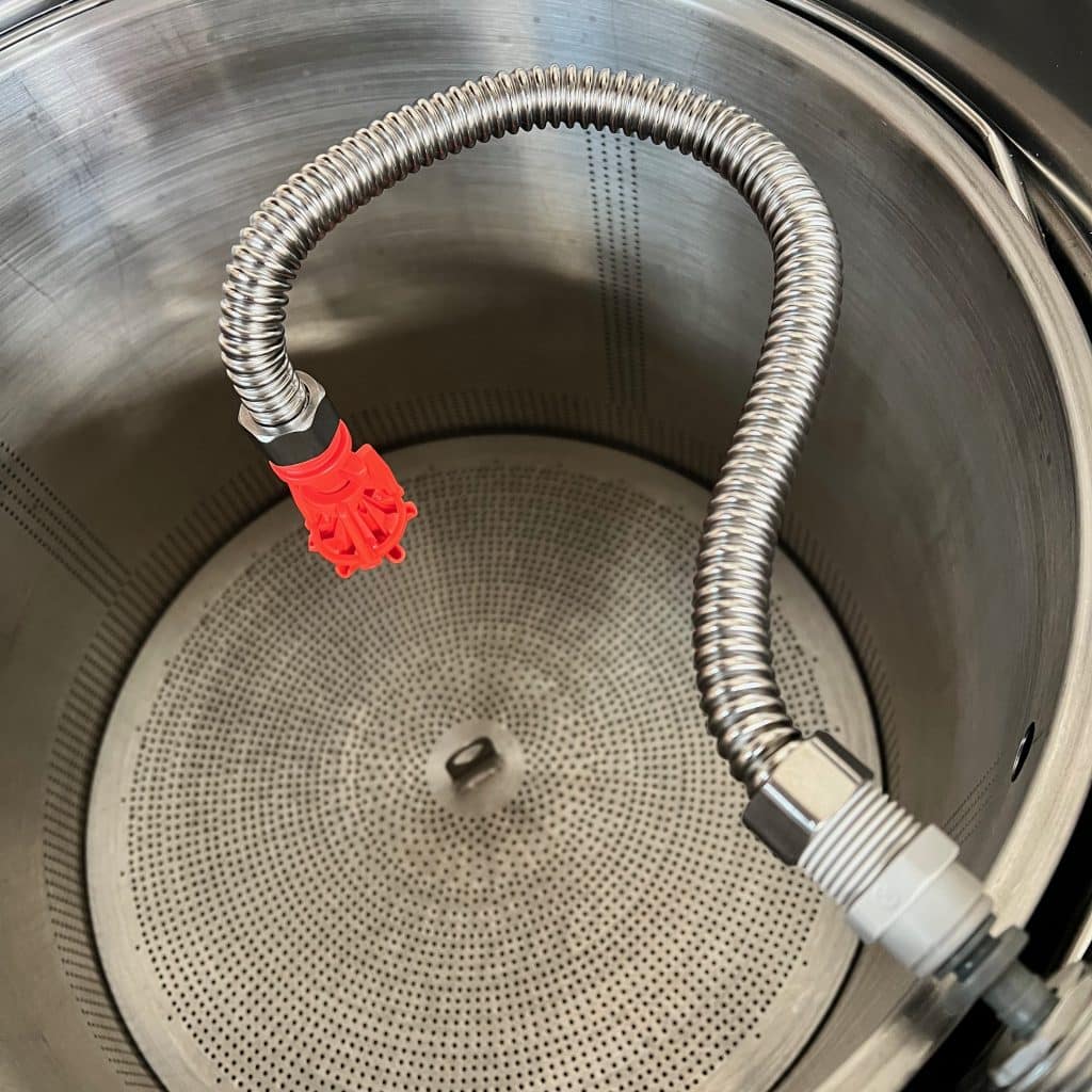 G40 CIP Arm with Spinning Spray Rotor - The Malt Miller
