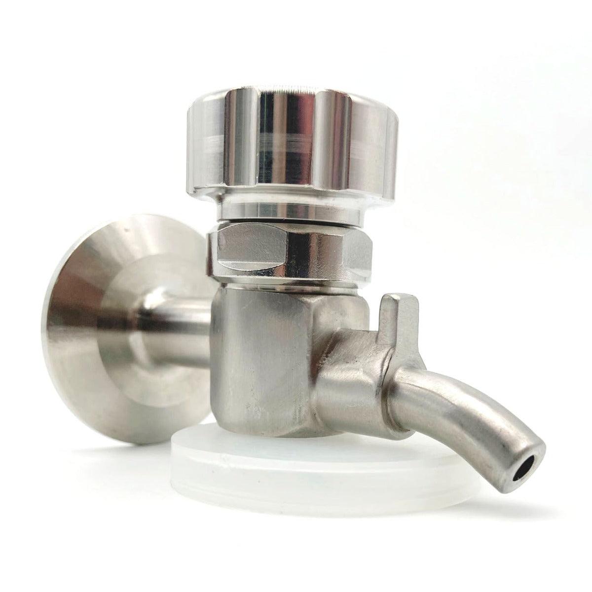 1.5" Tri Clamp Sample Valve - 304 Stainless Steel