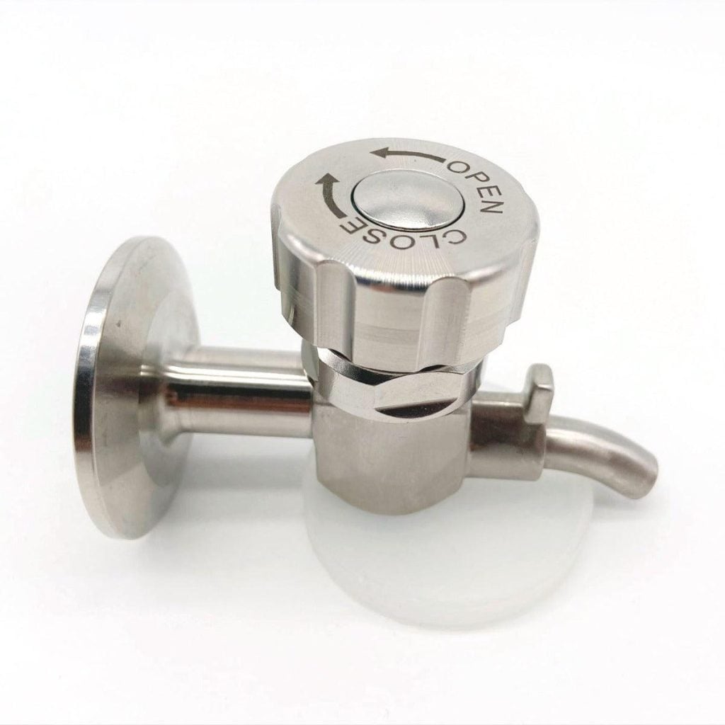 1.5" Tri Clamp Sample Valve - 304 Stainless Steel