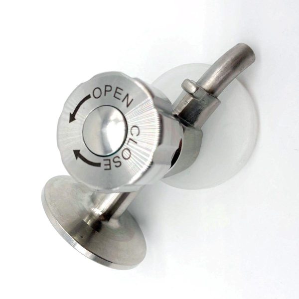 Tri Clamp Sample Valve 1.5" with 10 Turn Pigtail