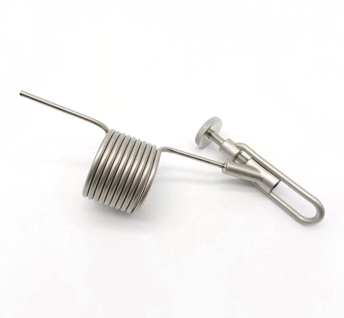 Sample Valve Pigtail Coil - Easily Take Carbonated Samples