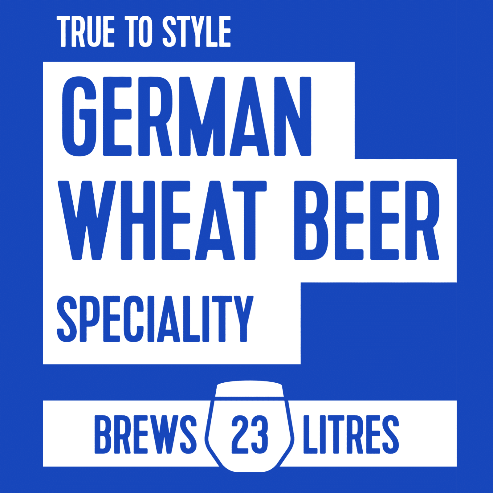 True to Style German Wheat Beer All Grain Kit - Wheat Beer Recipe