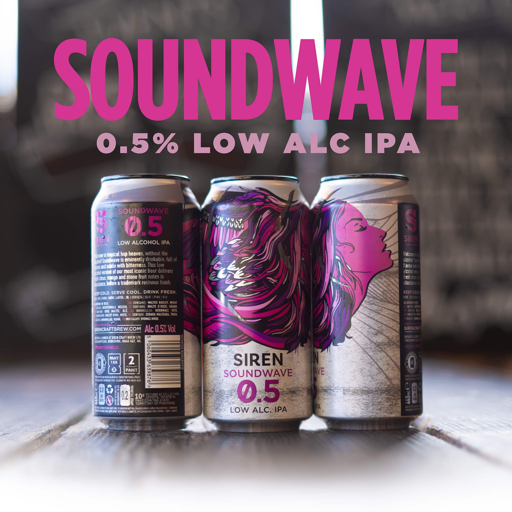 Siren Craft - Soundwave 0.5% - The Malt Miller