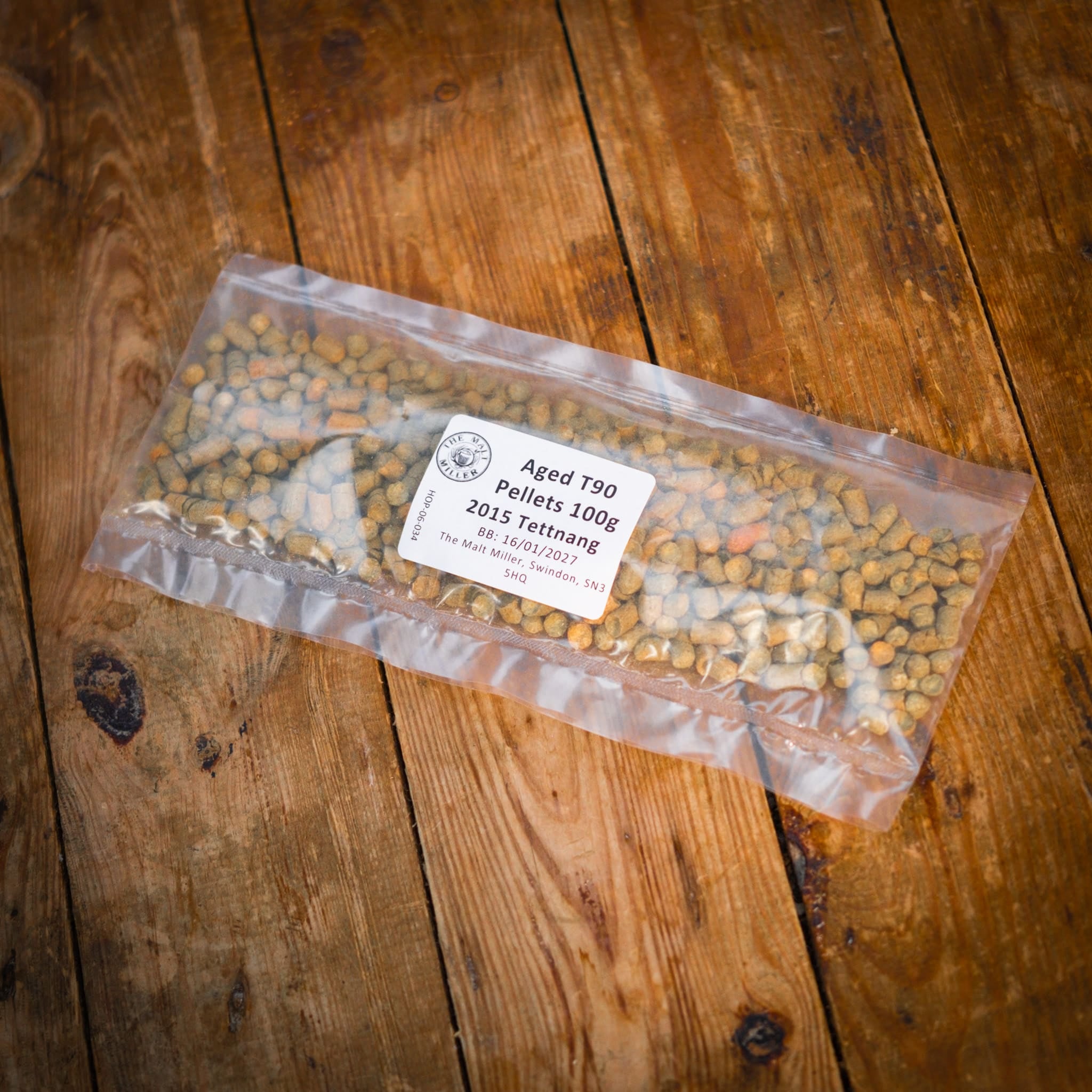 Aged Hop Pellets T90 100g - Perfect for Lambic Style Brews
