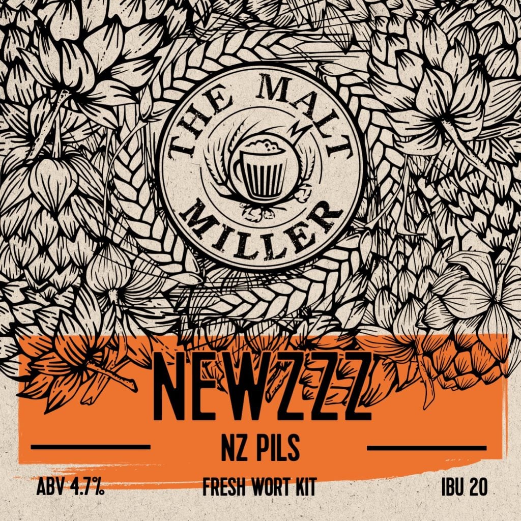 NewZzz- Fresh Wort Kit – New Zealand Pils - £52.00