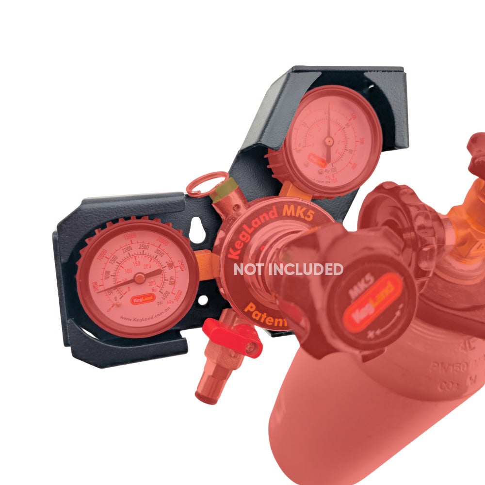 Heavy Duty Black Gauge Guard for KegLand MK5 Regulator