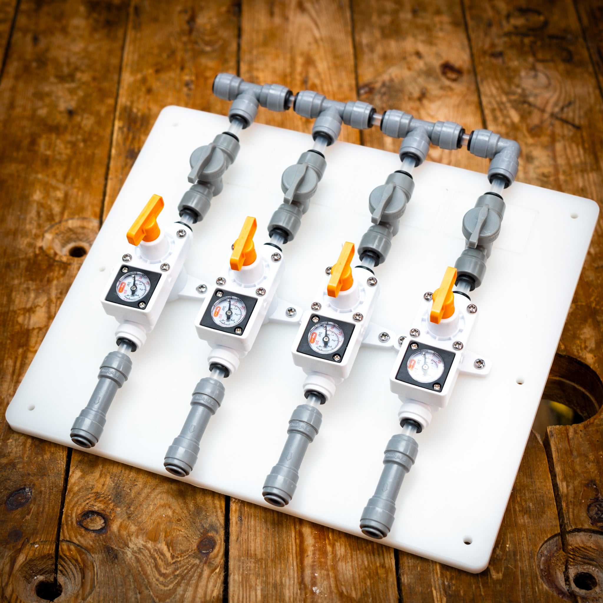 4 Way Gas Management Board – Complete Kit