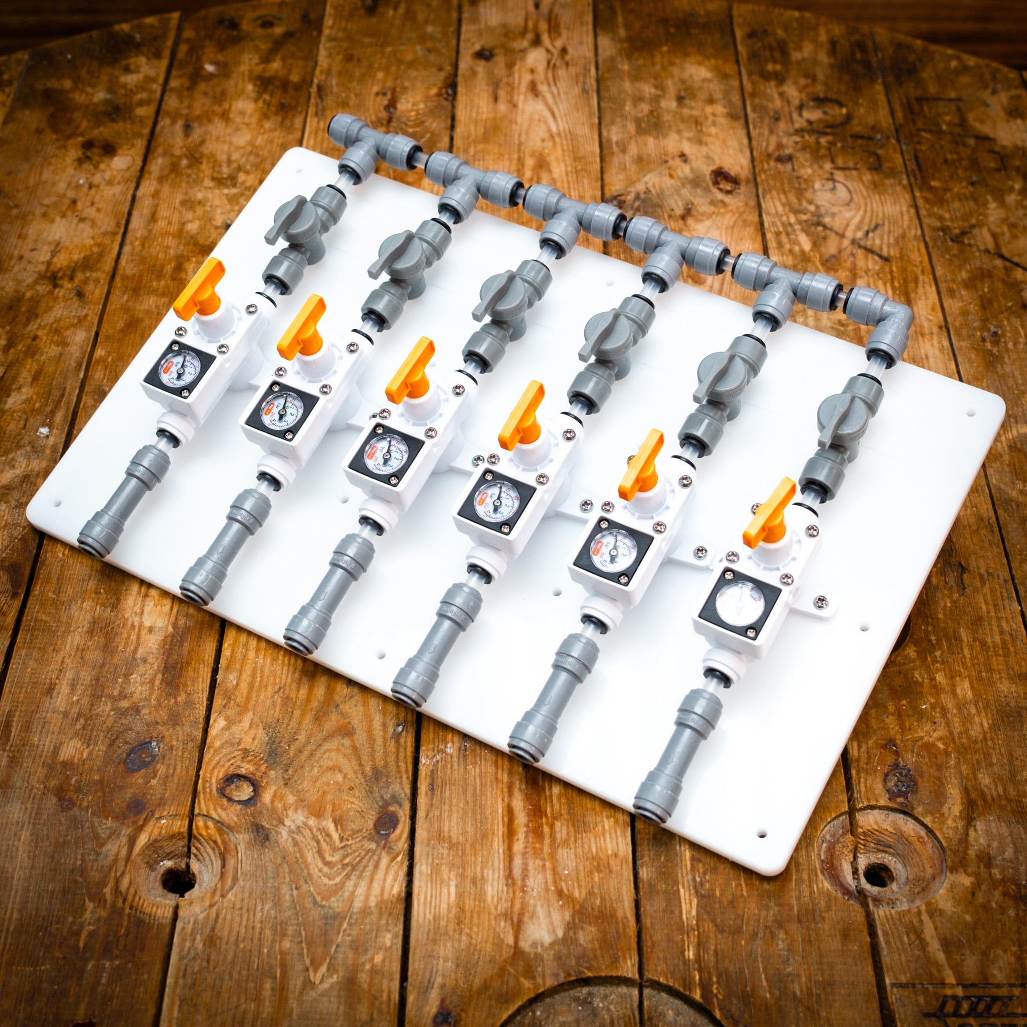 6 Way Gas Management Board – Complete Kit
