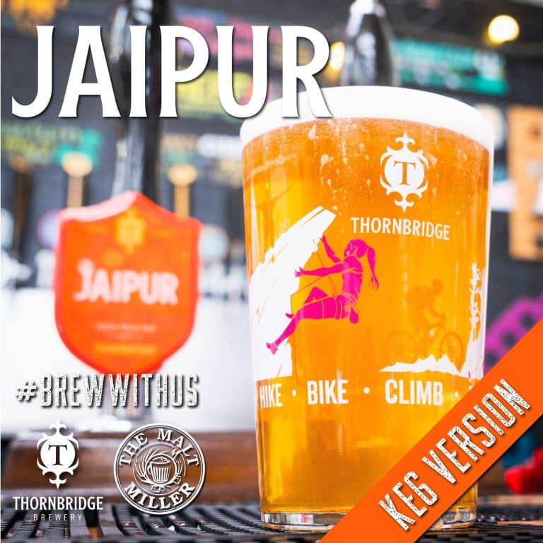 Thornbridge - Jaipur IPA - Keg Recipe Kit - The Malt Miller