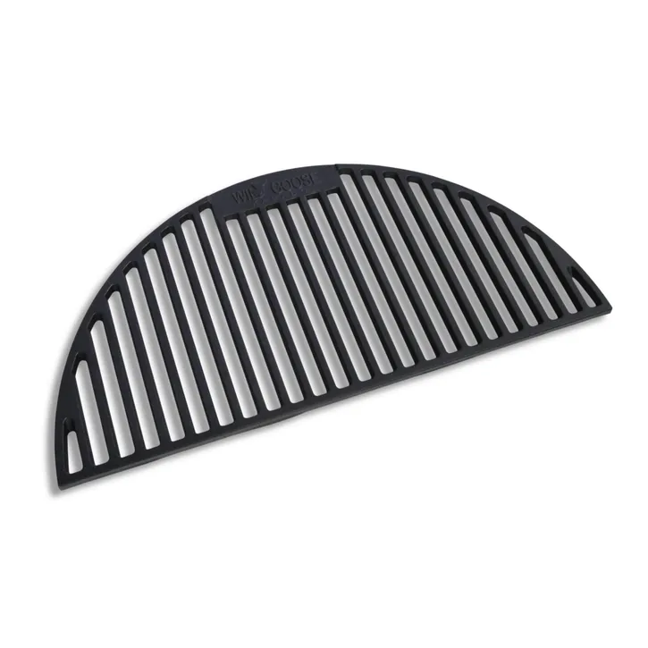 Wild Goose Half Moon Cast Iron Grill Grate for 18” Kamado - £39.90