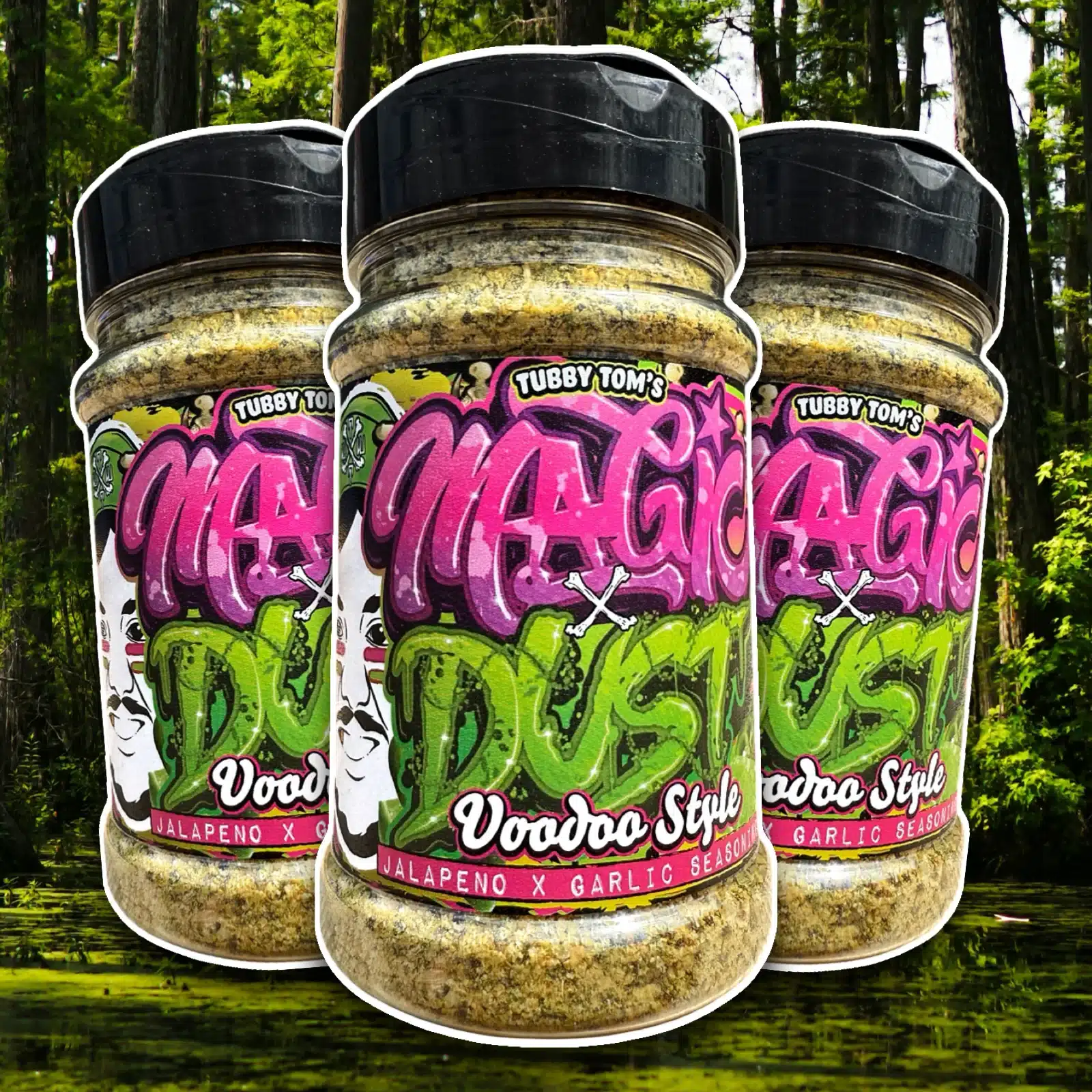 Tubby Toms - Magic Dust - Voodoo Garlic x Jalapeno Seasoning